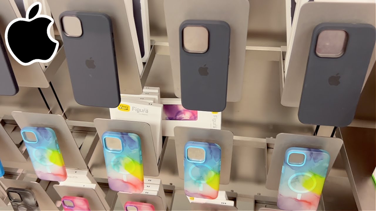 iPhone 14 PLUS Case Shopping at the Apple Store - YouTube