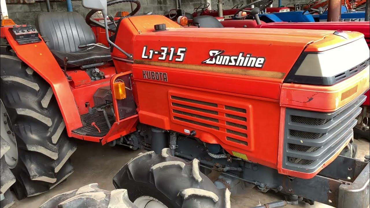 Máy cày kubota L1/315 xe 2 cầu . 31hp . Động cơ 4 máy bec kim cực bốc LH 0867458433 - YouTube
