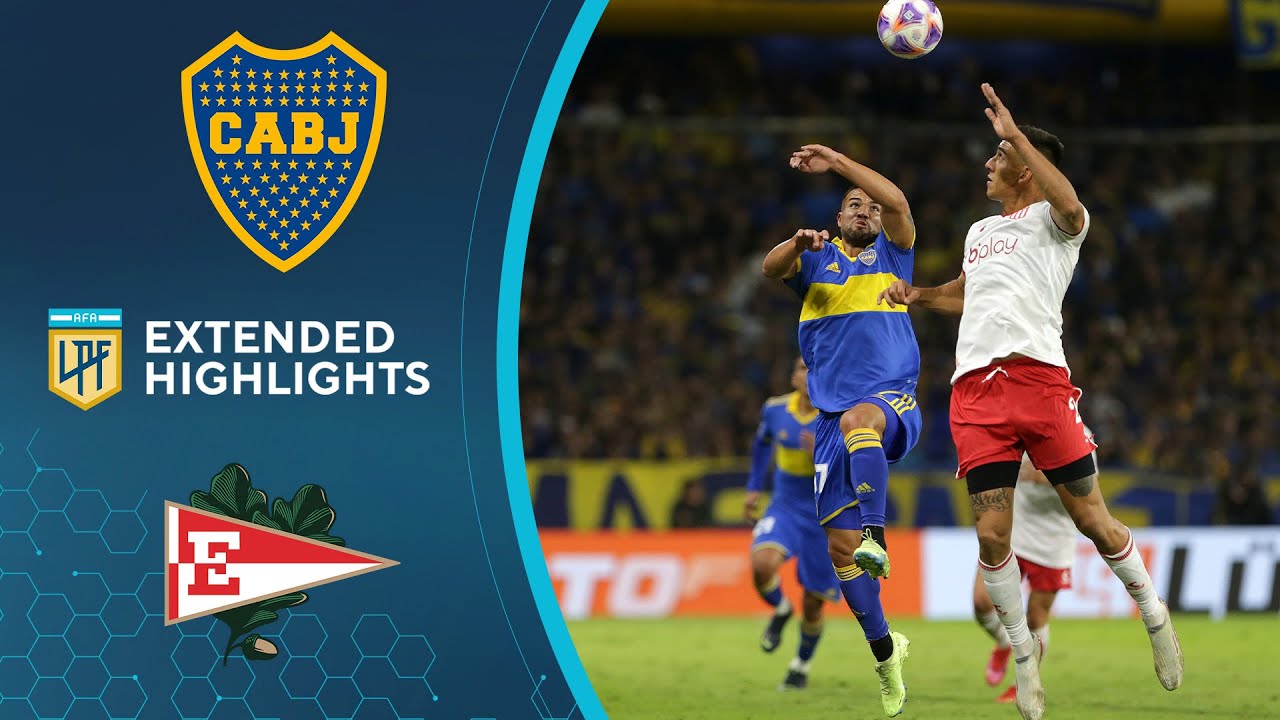 Boca Juniors vs. Estudiantes: Extended Highlights | Argentina LPF | CBS ...