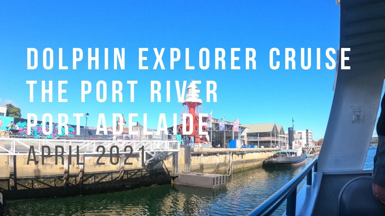 [4K] Dolphin Explorer Cruise | The Port River | Port Adelaide | 26 ...
