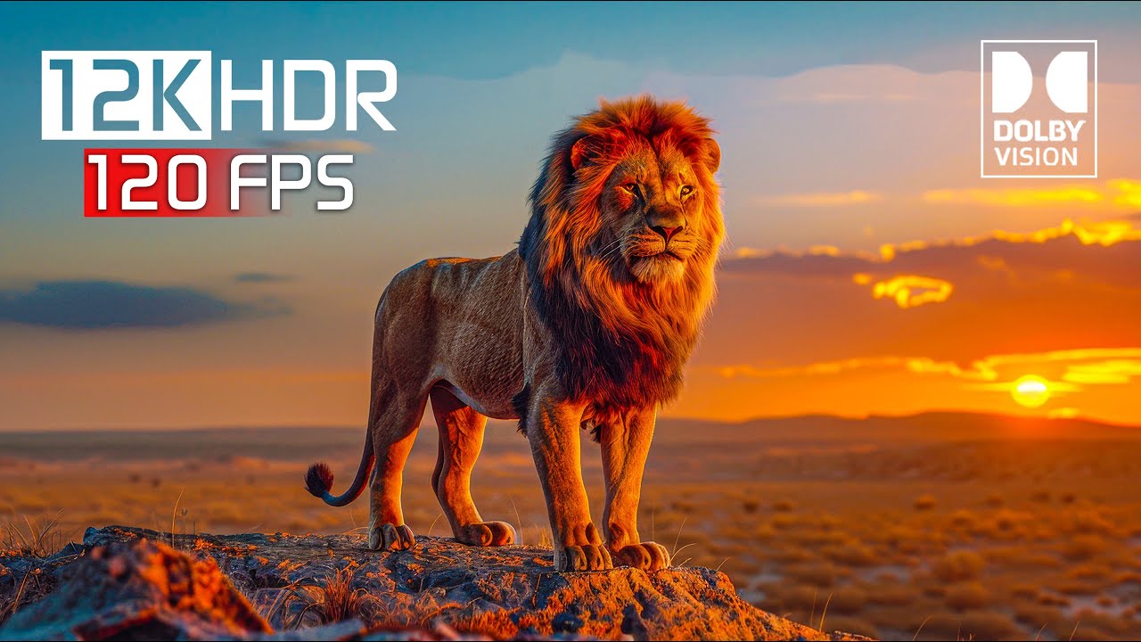 Amazing Animals: Ultimate Wild Animals 12K HDR 120fps Dolby Vision ...