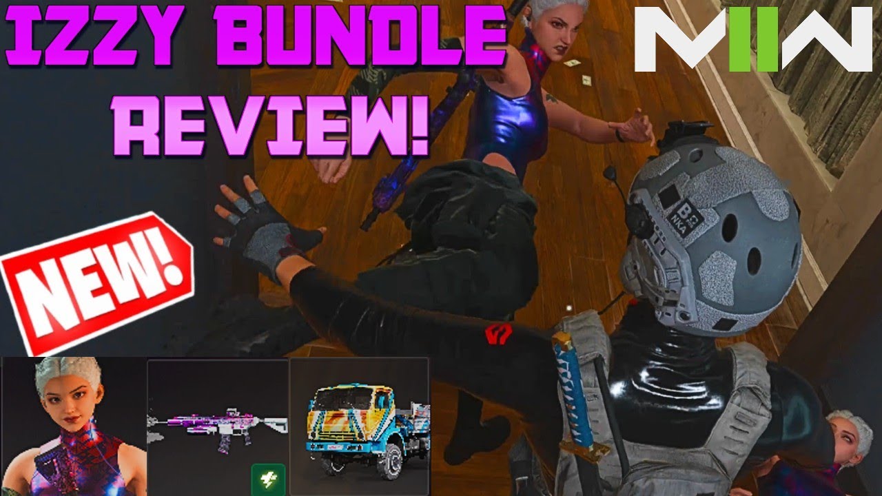 *NEW* MW2 DMZ "IZZY" BUNDLE REVIEW! BOOTLICKER FINISHING MOVE BUNDLE ...
