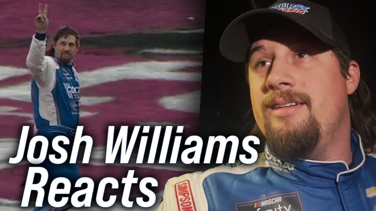 Josh Williams Parks Car on Track; Does He Regret It? - YouTube