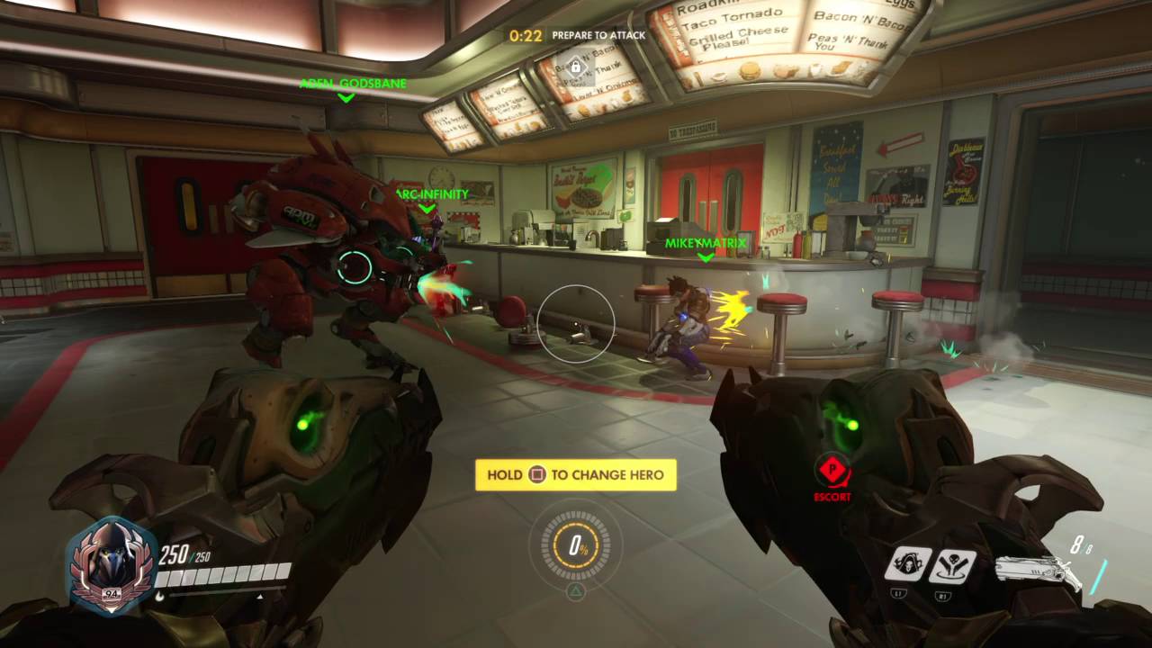 Overwatch: mikey at it again - YouTube