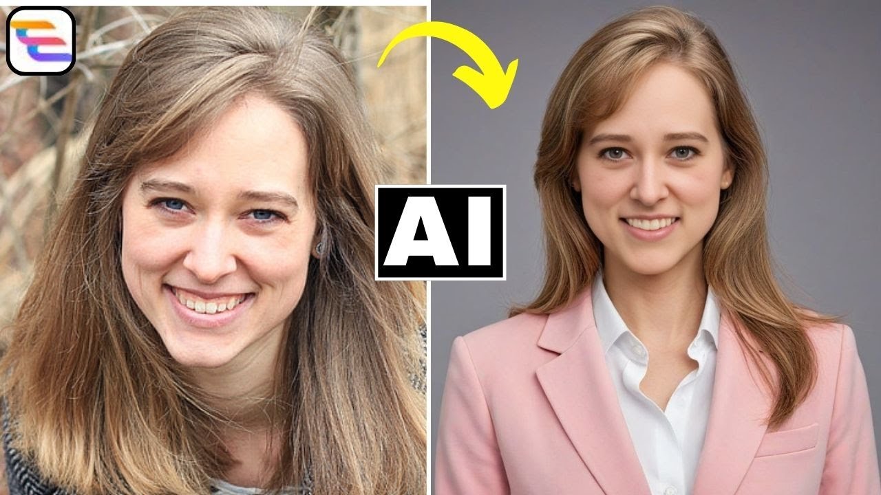 Turn Selfie Into Pro Headshot Using FREE AI Tool - AI Ease Tutorial - YouTube