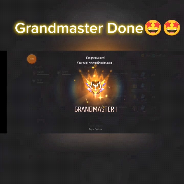 3rd time grandmaster done 🤩🤩in #freefire #viral #shorts #grandmaster # ...