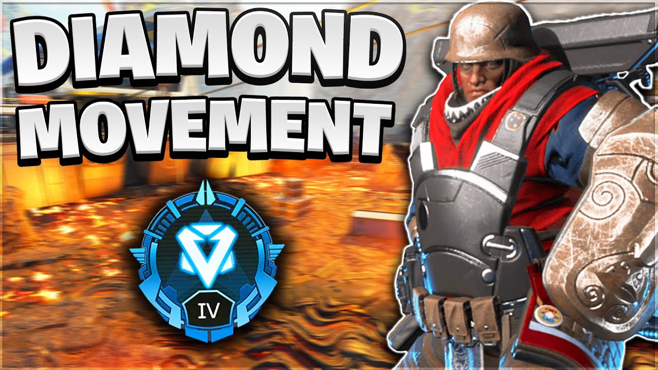 MOVEMENT PLAYER FLIES THROUGH DIAMOND LOBBIES! | Apex Legends Season 12 ...