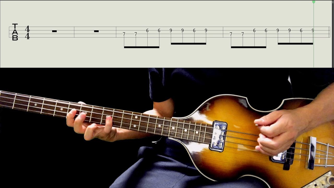 Bass TAB : Little Child - The Beatles - YouTube