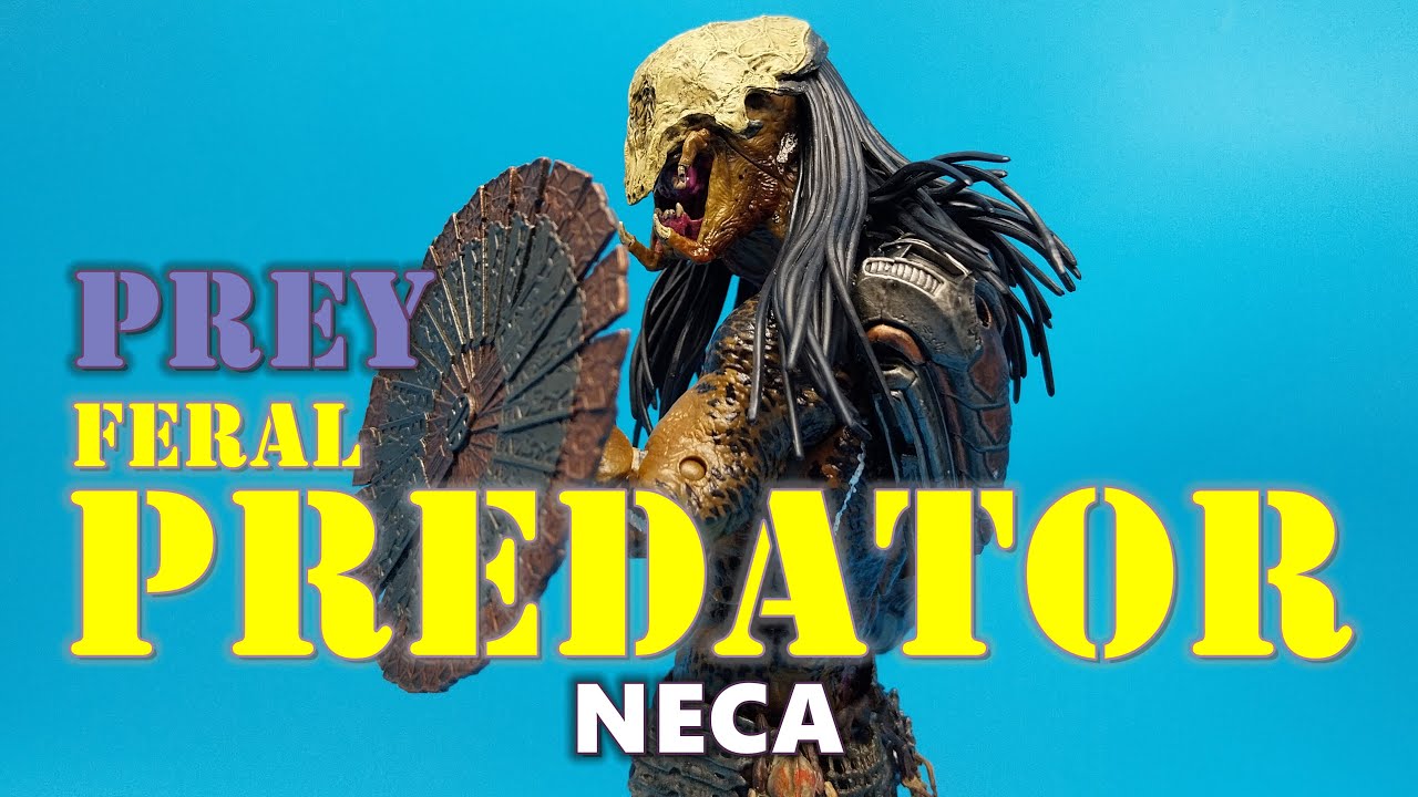 NECA Ultimate PREY Feral Predator Action Figure Review - YouTube