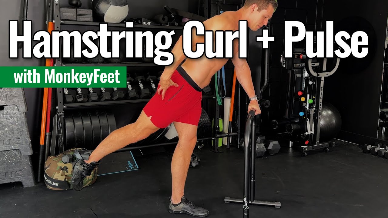 MonkeyFeet How To - Hamstring Static Hold + Pulses - YouTube