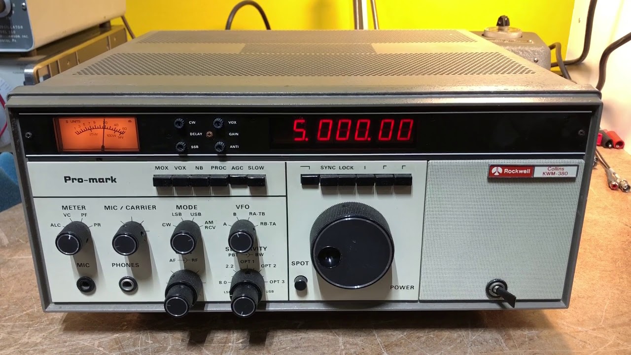 Rockwell Collins KWM-380 #2 - YouTube