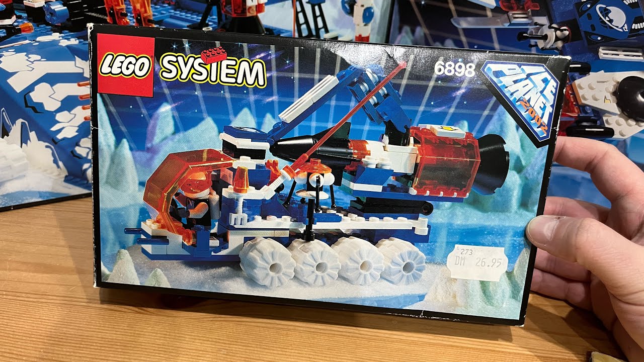 Lego 6898 z 1993 roku | Ice-Sat V | Ice Planet 2002 | Recenzja - YouTube