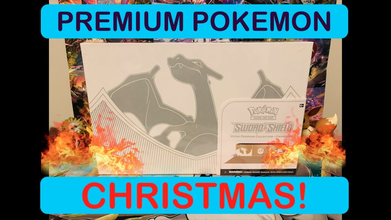 ULTRA Premium Christmas Pokemon Opening! Charizard Edition - YouTube