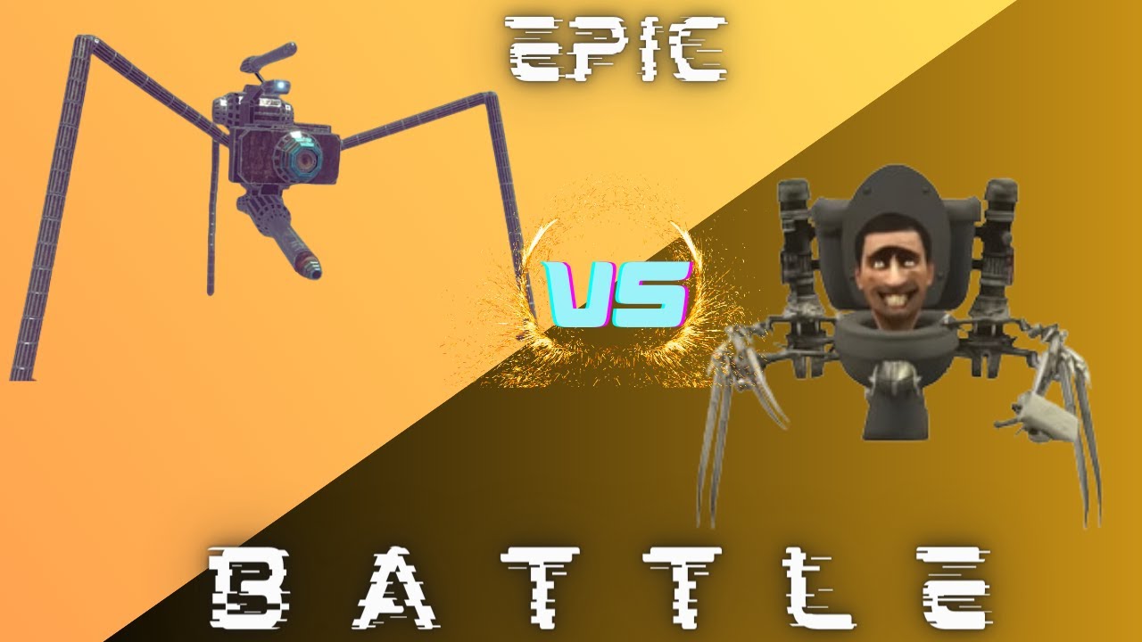 EPIC BATTLE! Skibidi Toilet VS Camera Strider (fan made) Part 1 - YouTube