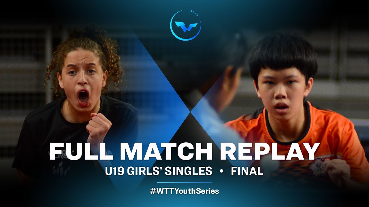 GODA Hana (EGY) VS CHENG Pusyuan (TPE) | U19 GS Final | WTT YC Varazdin 2023 - YouTube