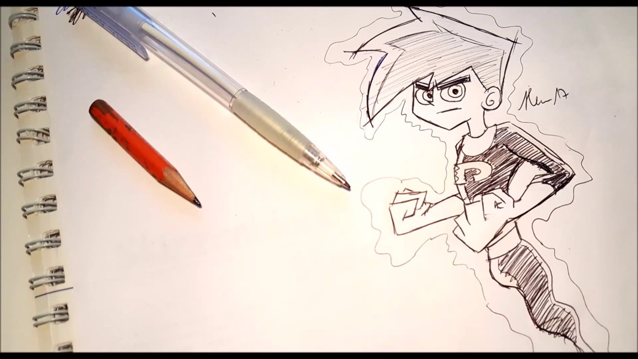 Youtube Danny Phantom Drawing How To Draw Tucker Foley From Danny