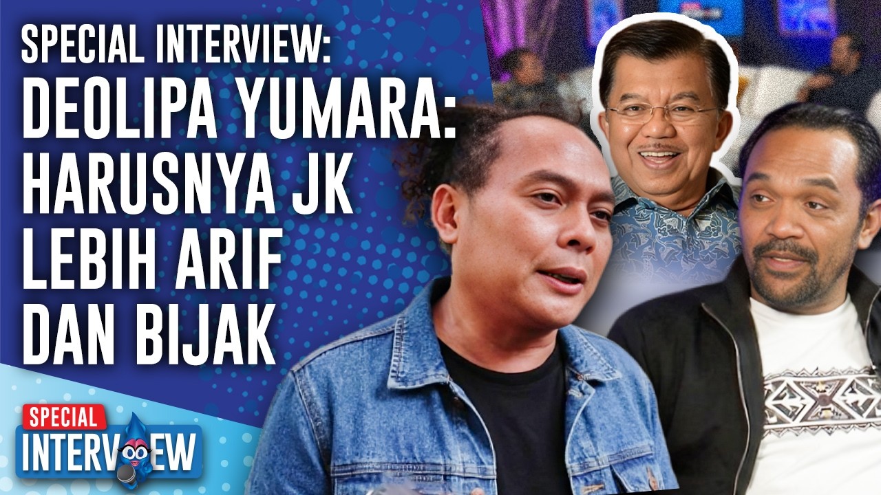 SPECIAL INTERVIEW: Deolipa Yumara Sentil Manuver Jusuf Kalla - YouTube