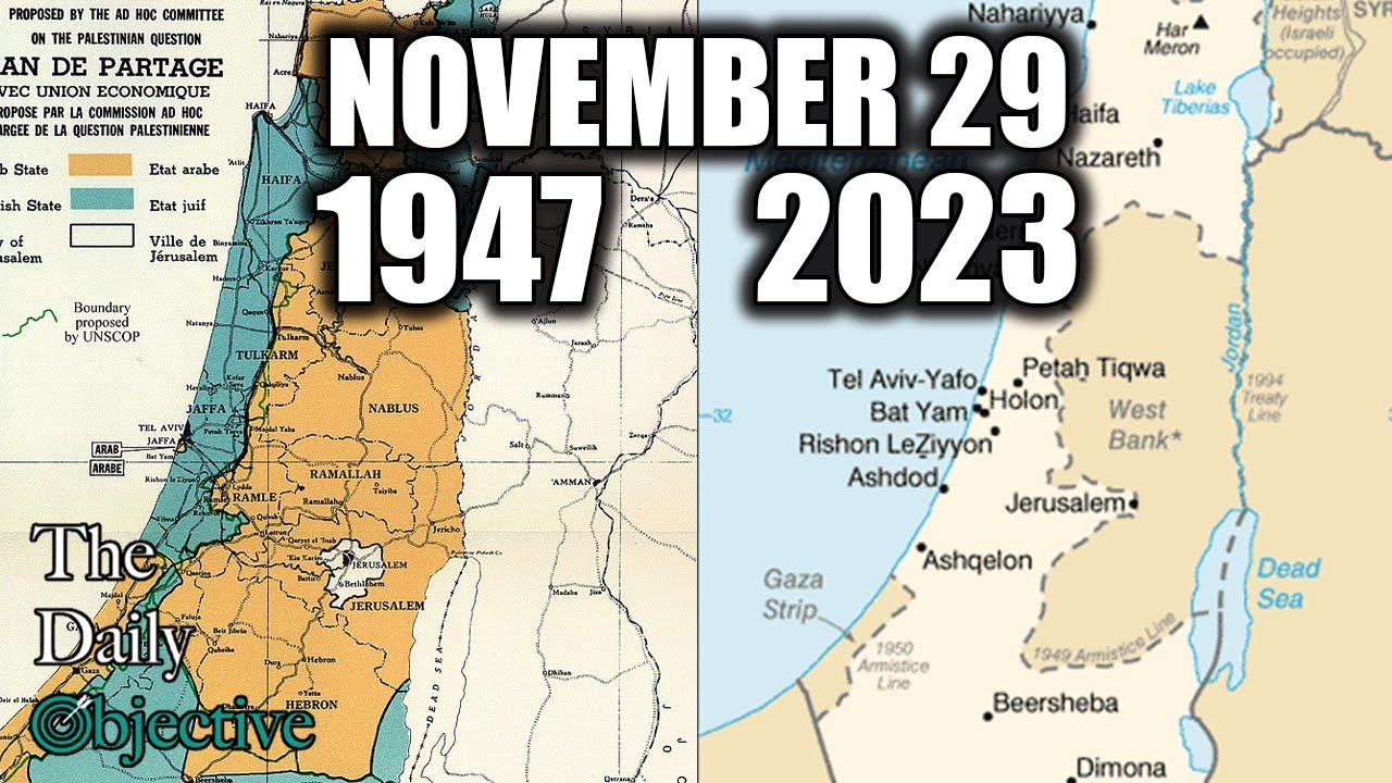 UN Partition Plan: Then & Now #907 - YouTube