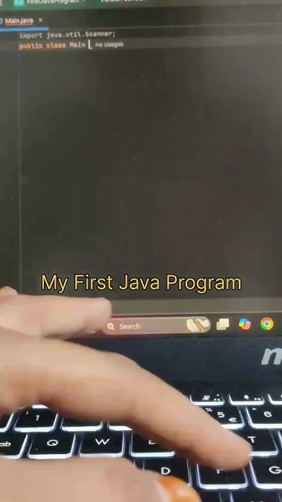 My First Java Program 🎑🚀 Javaprogram Javacoding Helloworld Lovecoding Happycoding Youtube