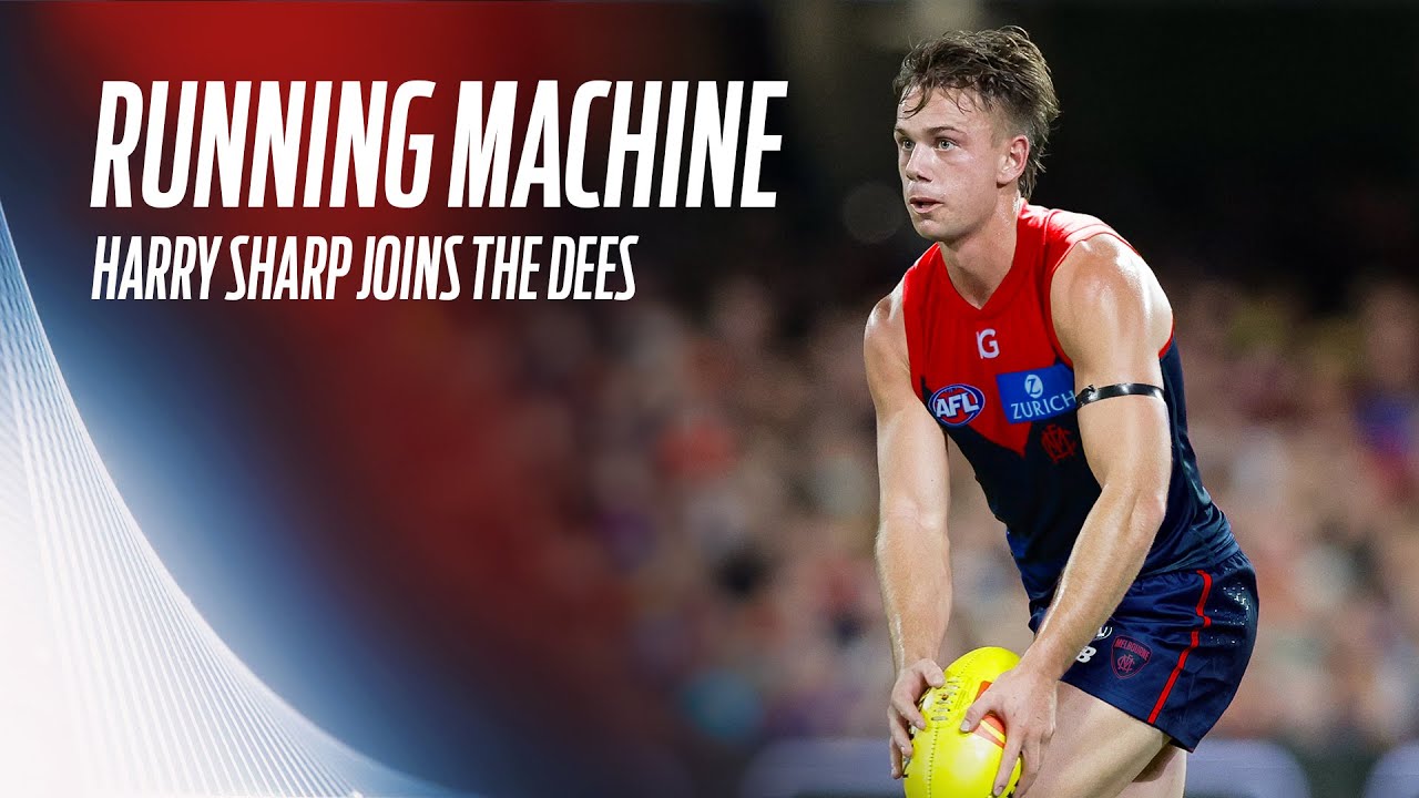 New Demon RUNNING MACHINE 🤖 | Harry Sharp Joins Melbourne - YouTube