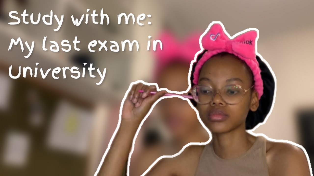Uni diaries VLOGMAS EP 1: study with me for my last exam in university ...