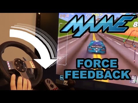 Force Feedback in MAME! FFB Arcade Plugin Test - YouTube
