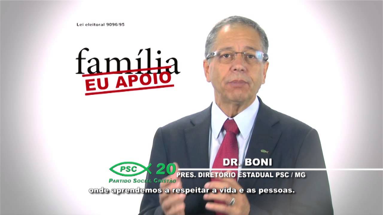 Dr. Boni - Presidente Estadual do PSC MG - YouTube