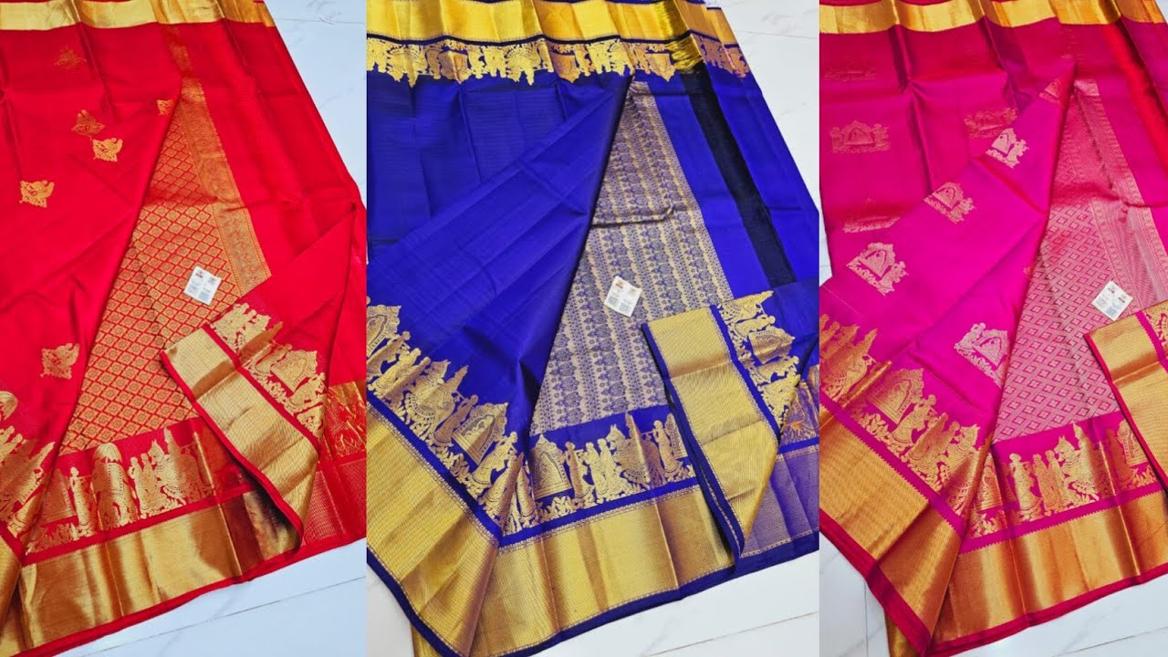 Rs.8500 / Pallaku work silksaree / kanchipuram pallaku sarees ...