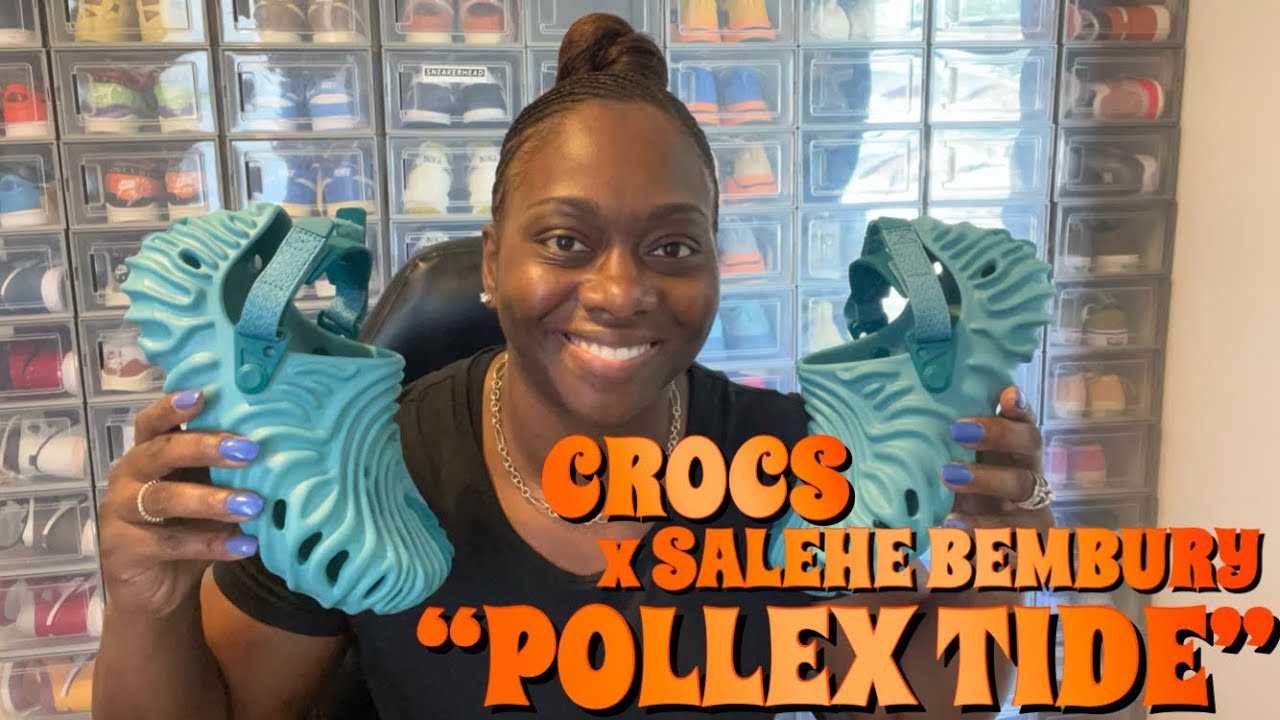 Crocs x Salehe Bembury Pollex Clog Tide |REVIEW + ON FEET| - YouTube