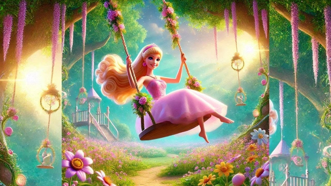 Barbie’s Magical Swing Journey #BarbieStories #MagicalRide # ...
