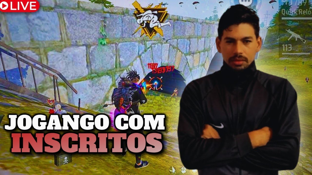🔴 FREE FIRE AO VIVO 🔴 HOJE O ELITE VEM RANK + SALINHAS - EMULADOR FF # ...