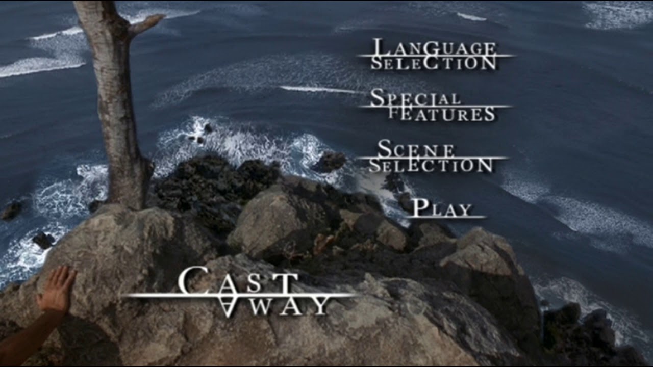 Cast Away DVD Menu - YouTube