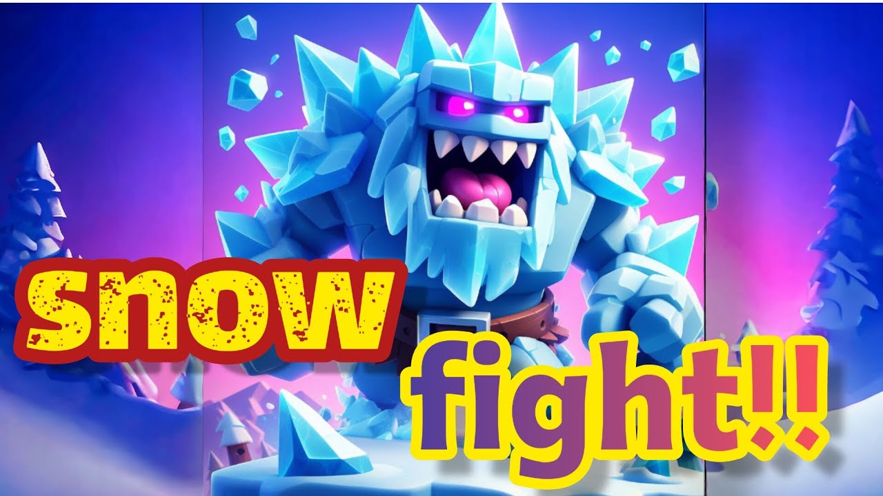 How to win the snow ball challenge with my unique combination⚔️💥😜 - YouTube