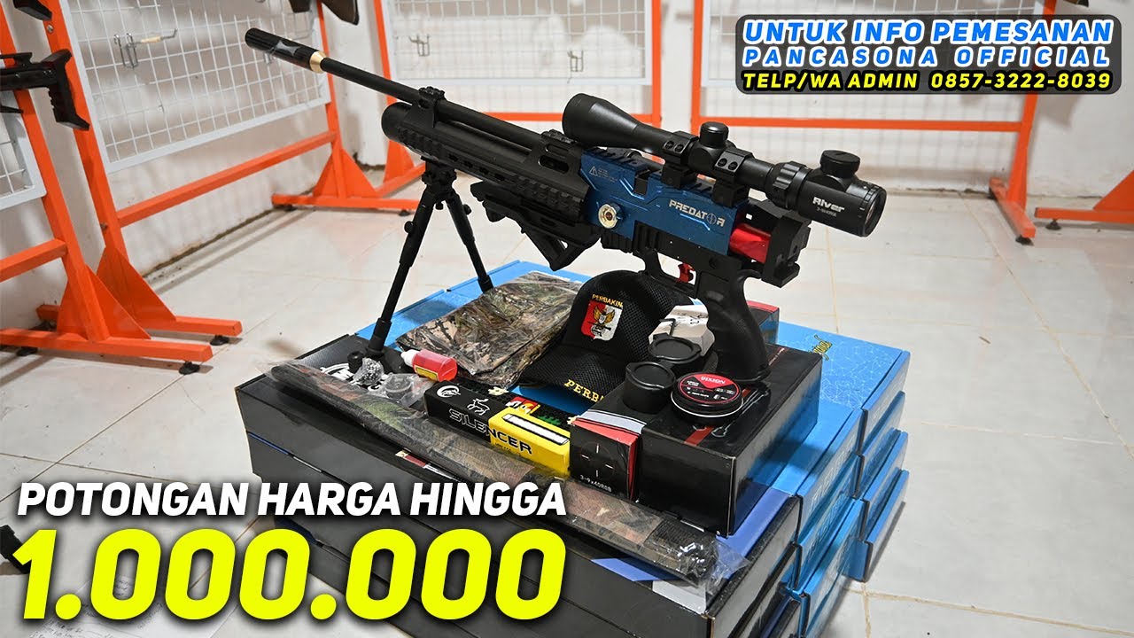 POTONGAN HARGA SAMPAI 1 JT PAKET FULLSET SENAPAN ANGIN PCP BOCAP ...