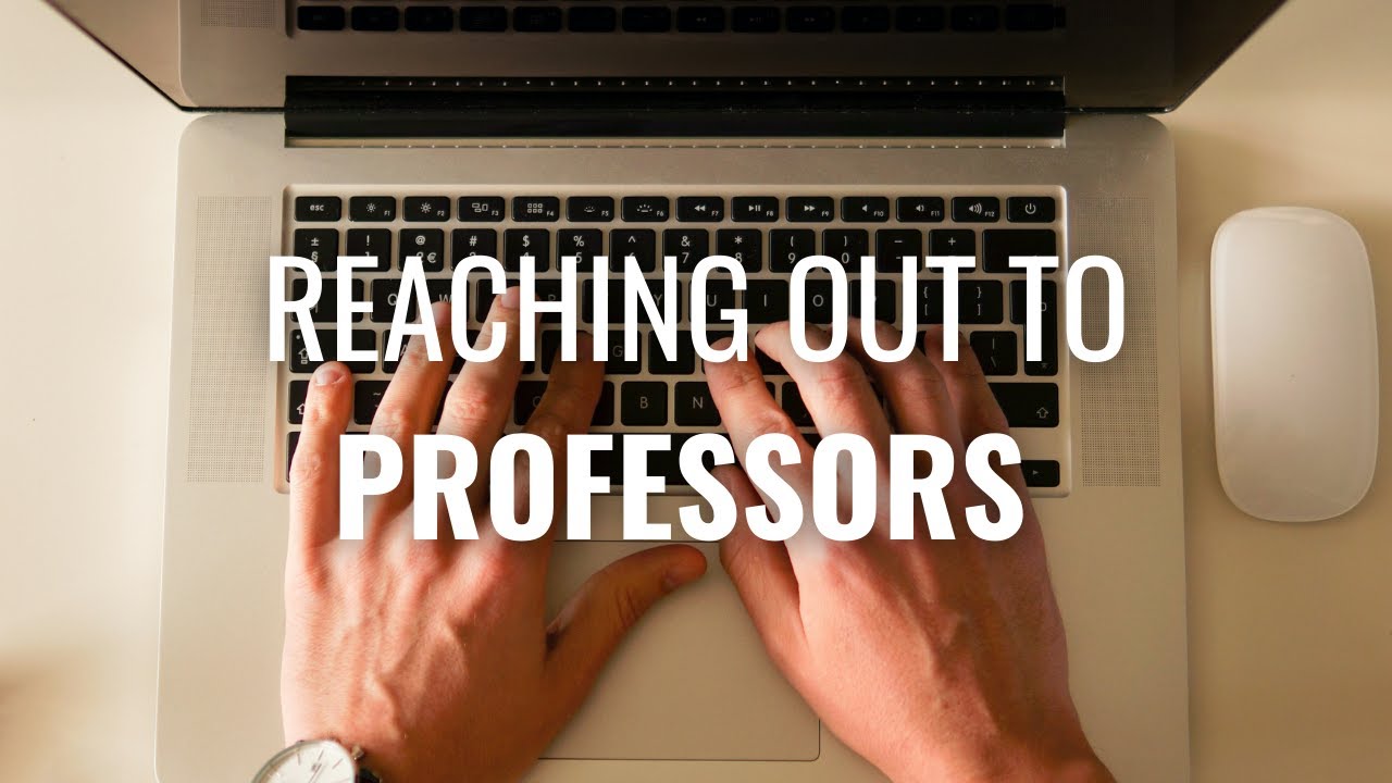 How to Find a Research Supervisor // Contacting Professors for Graduate ...