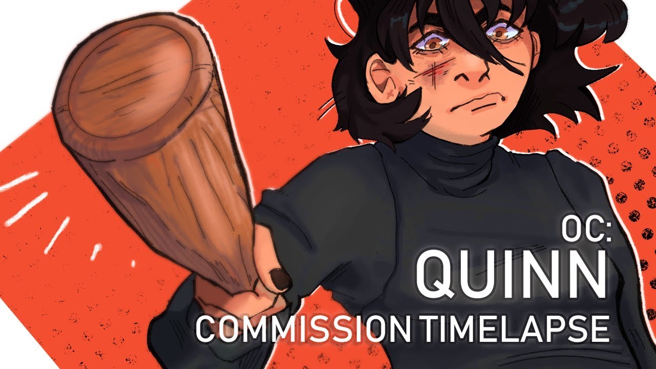 OC: Quinn Commission Timelapse - YouTube