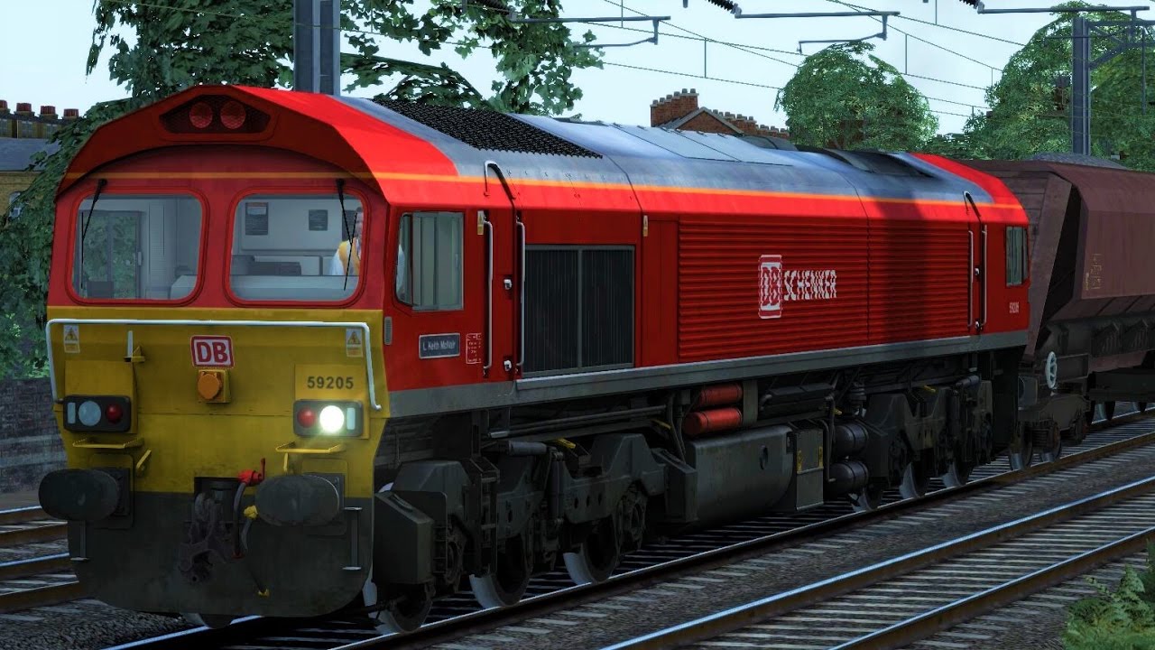Class 59 DB Schenker 1. Hinterhofgeschäfte North London ...
