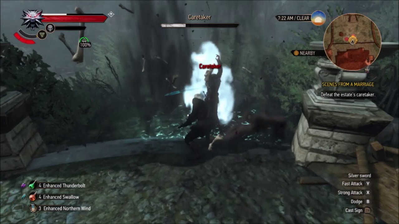 The Witcher 3 Boss 38 - The Caretaker - YouTube