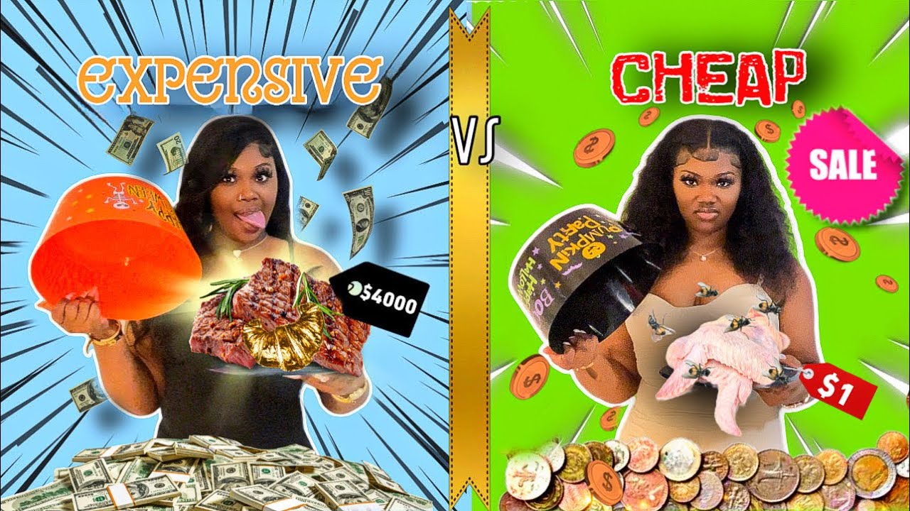 Expensive vs Cheap Challenge *they are playing us* | Bedgood Twins ...