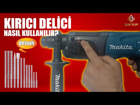 Kırıcı Delici Matkap Nasıl Kullanılır?