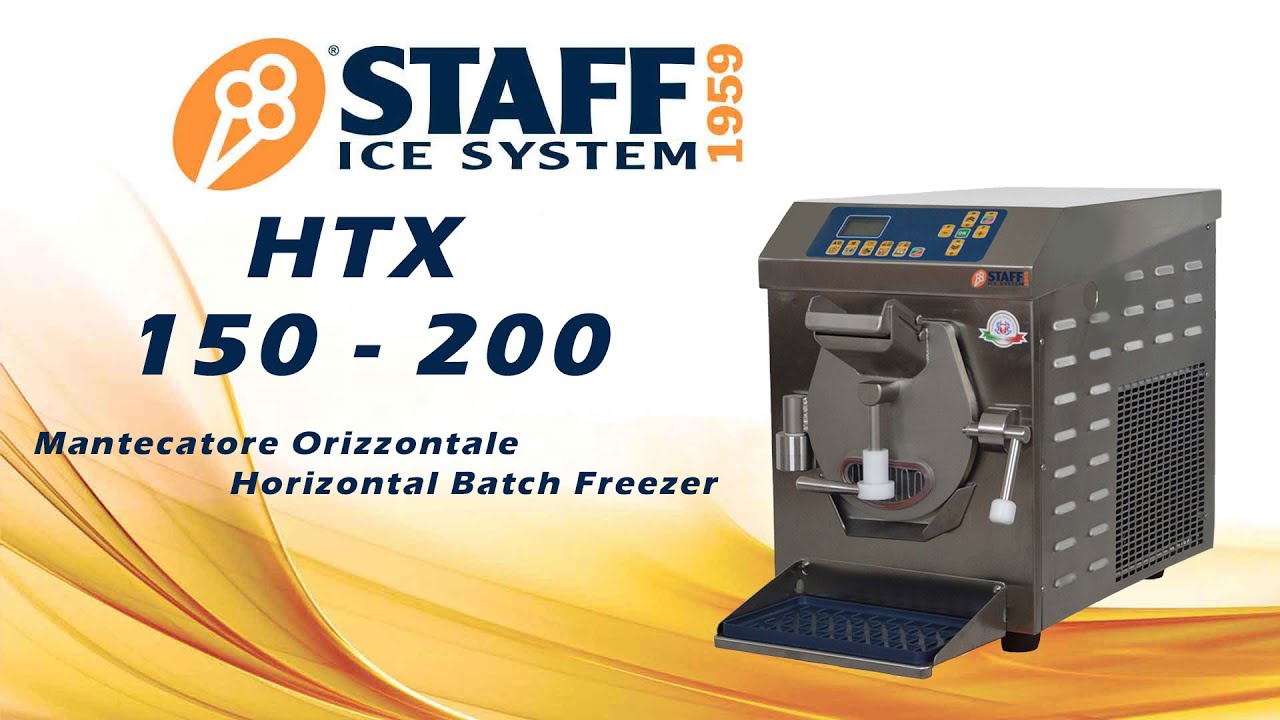 Staff Ice System Htx150 - 200 - Mantecatore Orizzontale - Horizontal ...