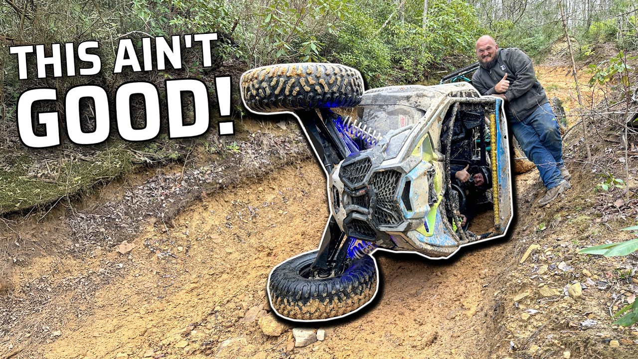 RZR and X3 fall off a MOUNTAIN! Wildest Windrock trail EVER! - YouTube