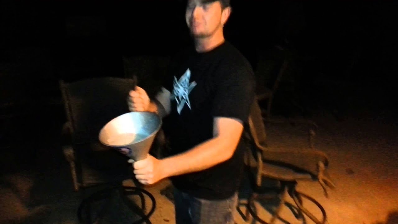 Beer bong fail .hole pitcher - YouTube