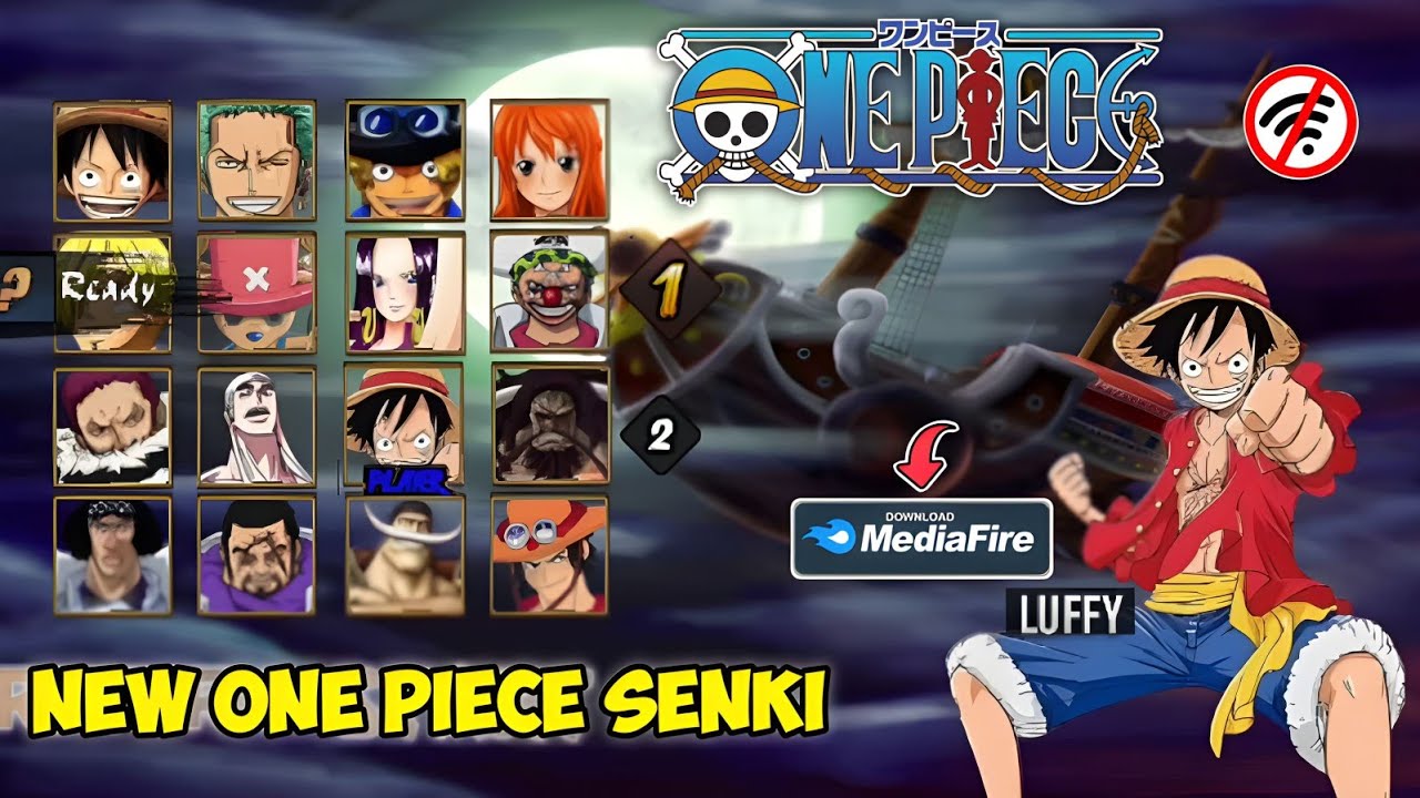 NEW! Game One Piece Senki Terbaik Full Character Di Android Offline ...