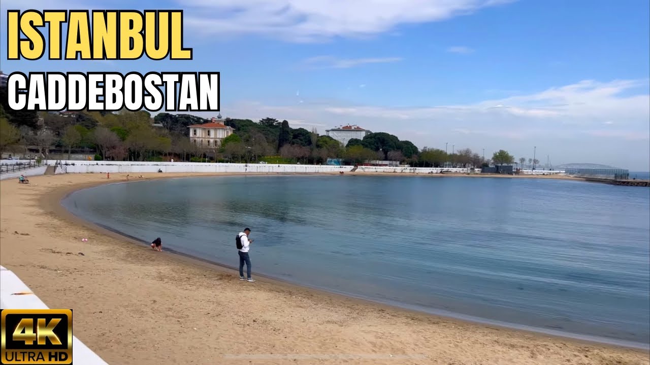 🇹🇷 Turkey Istanbul Caddebostan Beach 4K - YouTube