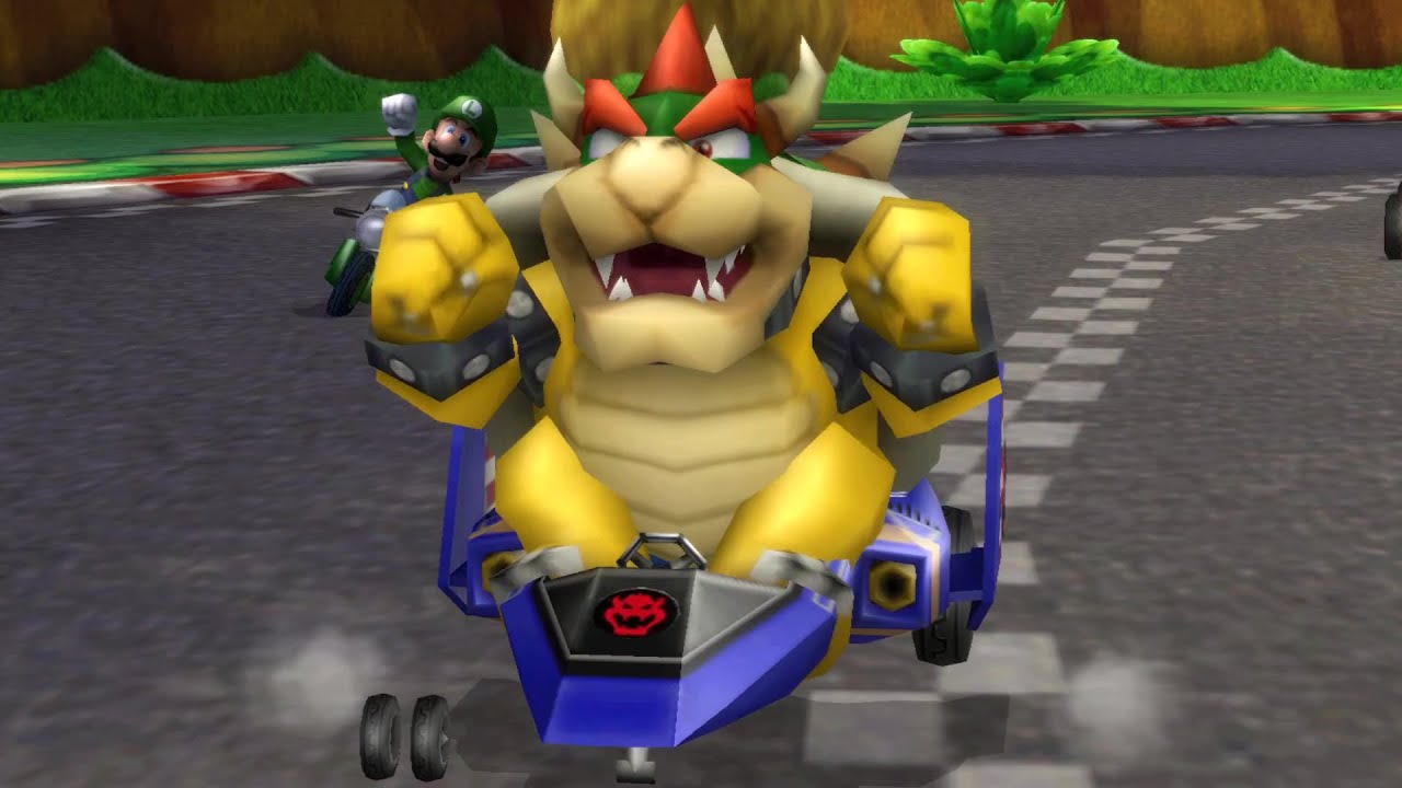 Bowser on Blue Falcon in Mario Kart Wii - YouTube