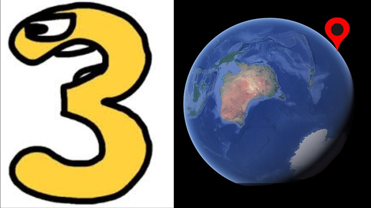 3 NUMBER LORE IN GOOGLE EARTH. OMG!!! - YouTube