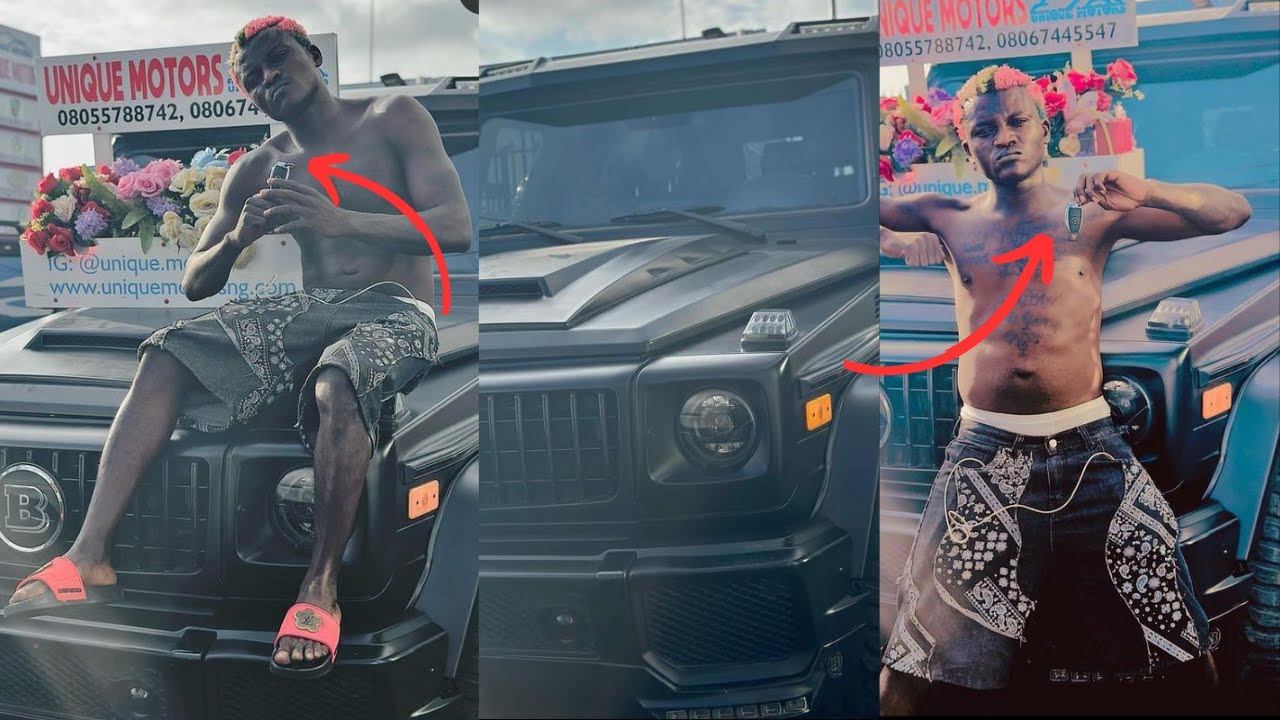 Portable ZAZUU SPLASH 700 million On A New Brand Gwagon As He Surprised ...