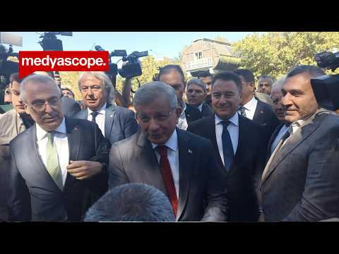 Ahmet Davutoğlu “Cumhurbaşkanına hakaret”ten ifade verdi: Sözlerimin arkasındayım #CANLI