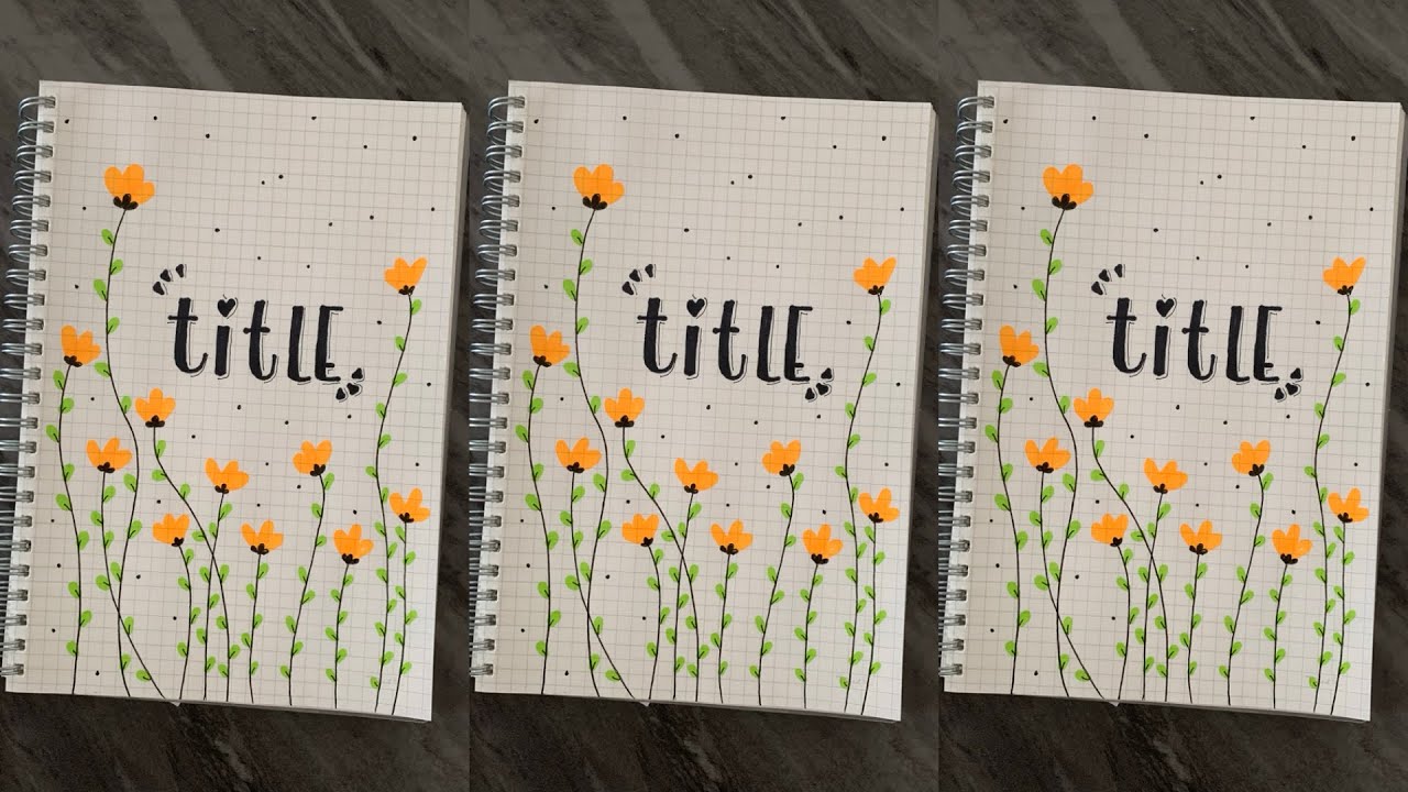 Project Work Design/ Assignment Front Page Design for School Project ...